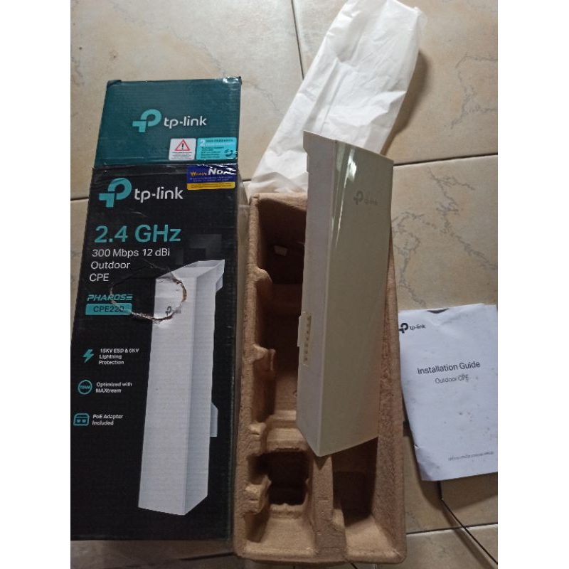 Jual TP LINK CPE 220 Secon normal | Shopee Indonesia
