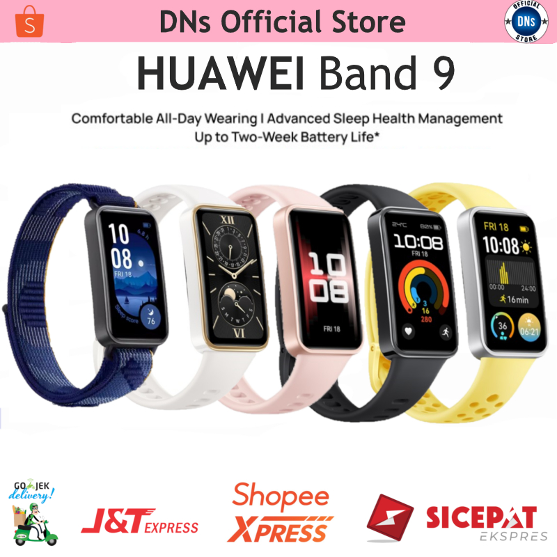 Jual [BONUS ANTIGORES] HUAWEI Band 9 Smartband - Garansi Resmi Huawei ...