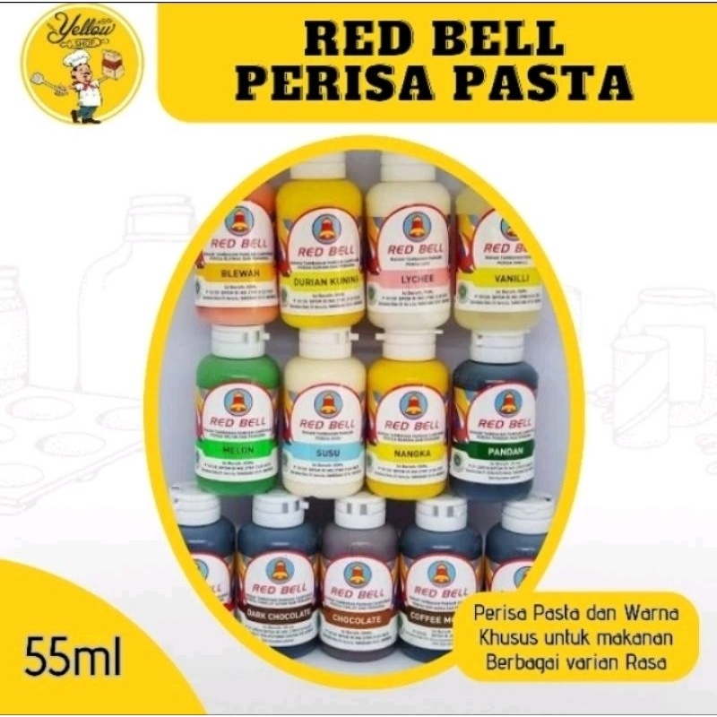 Jual RED BELL PERISA PASTA 55ML | Shopee Indonesia