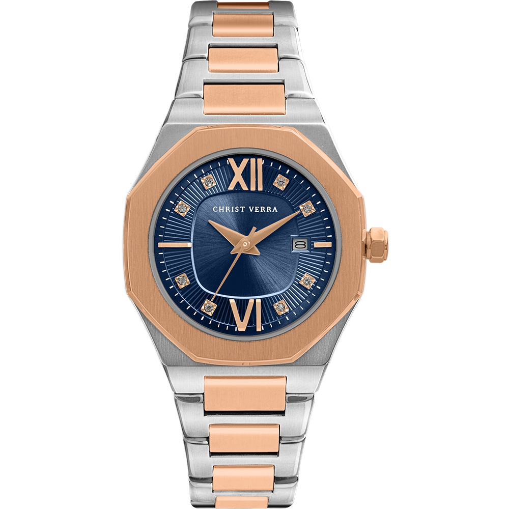 Jual Christ Verra Casual Women's Watches CV 917874L-14 BLU | Shopee ...