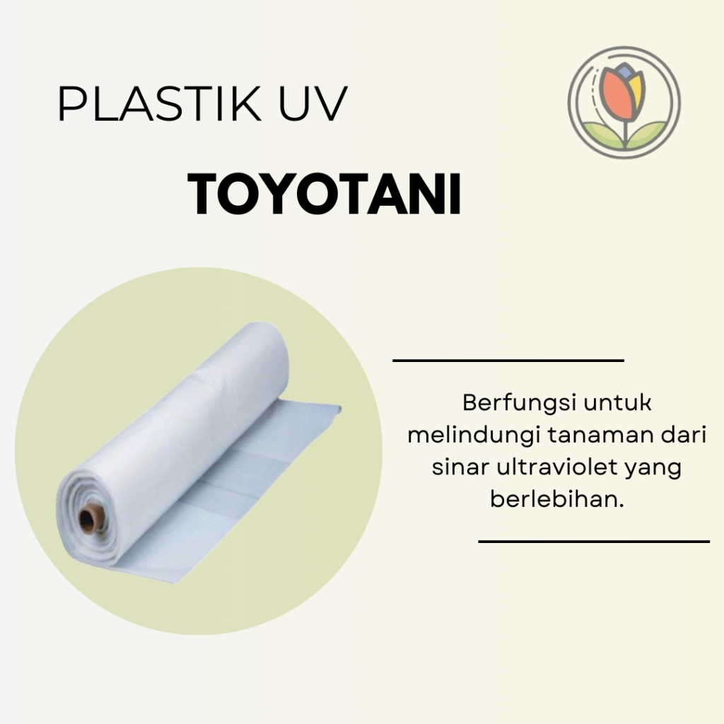 Jual Plastik UV Toyotani Lebar 3m - UV 14%/ Meter | Shopee Indonesia