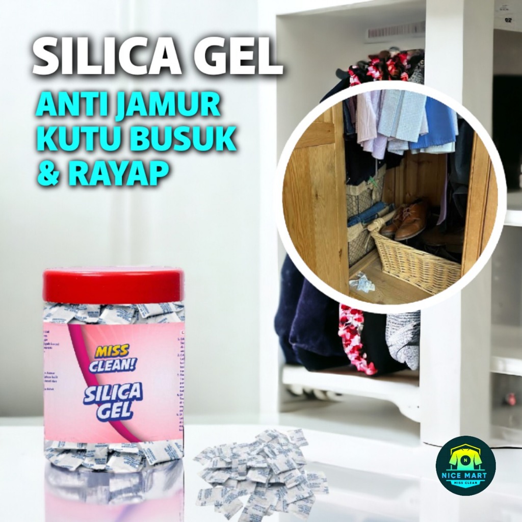 Jual Silika Gel Anti Jamur Lembab Pengawet Sepatu Makanan Tas Koper ...