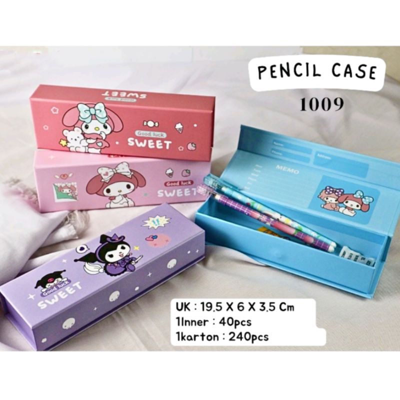 Jual Tepak / Tempat Pensil Box Sanrio Kuromi Magnet / Kotak Pensil ...