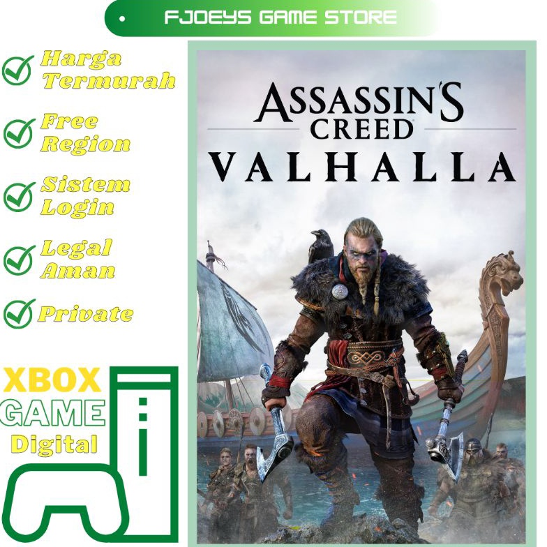 Jual KODE Y64Q Xbox Game Assassins Creed Valhalla Deluxe Edition dan Standard Edition | Shopee ...