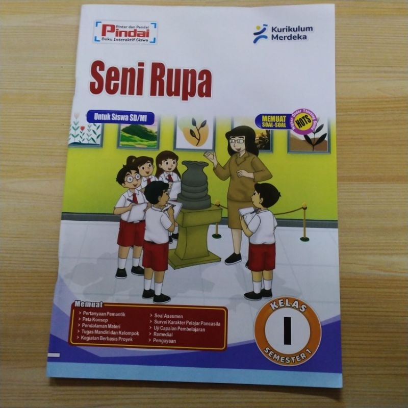 Jual Lks pinda seni rupa kelas 1 Sd kurikulum merdeka terdiri dari 96 halaman memuat soal-soal ...