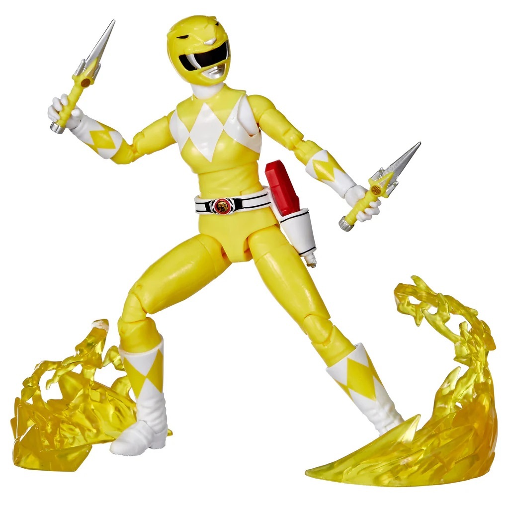 Jual Power Rangers YELLOW Mighty Morphin Remastered Lightning ...
