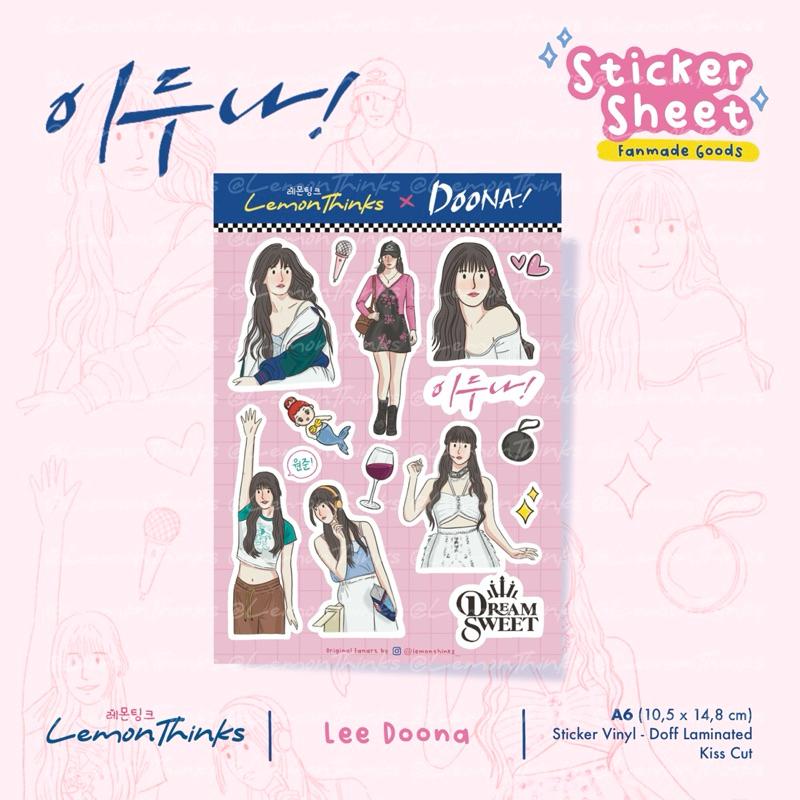 Jual Lee Doona | Doona Kdrama | Korean Sticker Aesthetic | Suzy ...