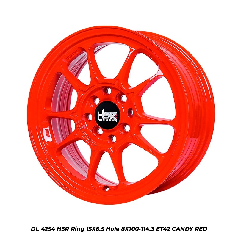 Jual VELG MOBIL HSR DL RING 15 LEBAR 6,5 DOUBLE PCD CANDY RED | Shopee ...