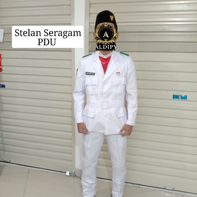 Jual Stelan Baju PDU Paskibraka Cowok Cewek Ready Stok Berkualitas ...