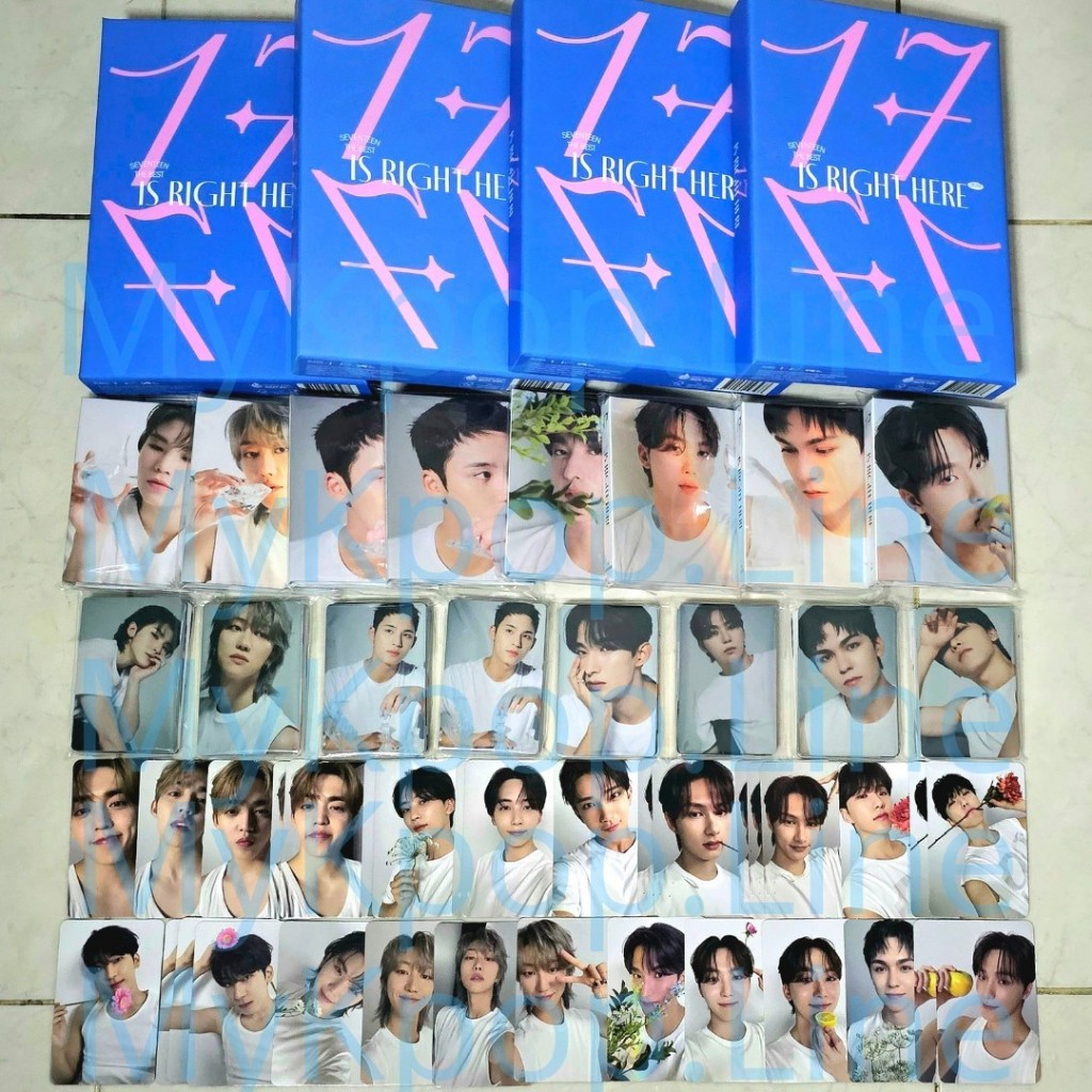 Jual Album Seventeen Dear Ver 17RH 17 Official Fullset Booklet RPC Sharing Photocard Binder PC ...