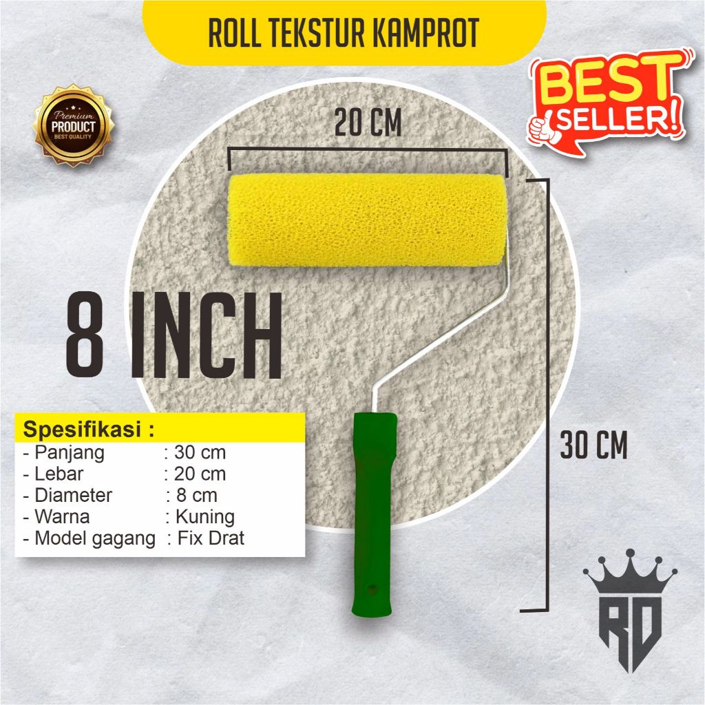 Jual Termurah Roll cat tekstur Kamprot | Shopee Indonesia