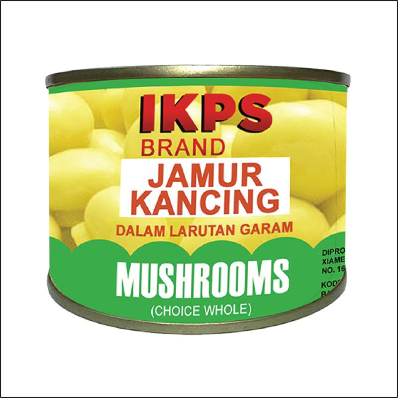 Jual Jamur Kancing Kaleng / Moku Jamur / Champignons 192gr IKPS (Exp ...