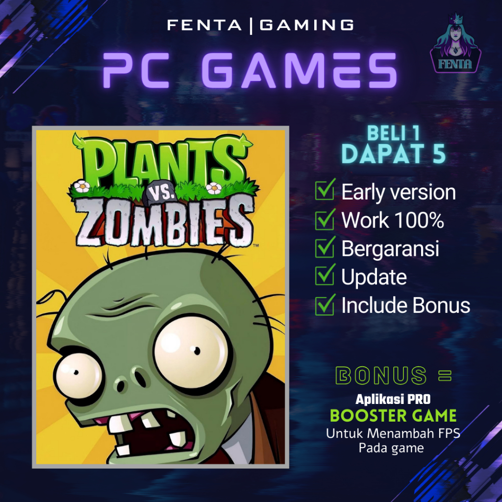 Jual PLANT VS ZOMBIE - GAME PC - GAME LAPTOP | Shopee Indonesia
