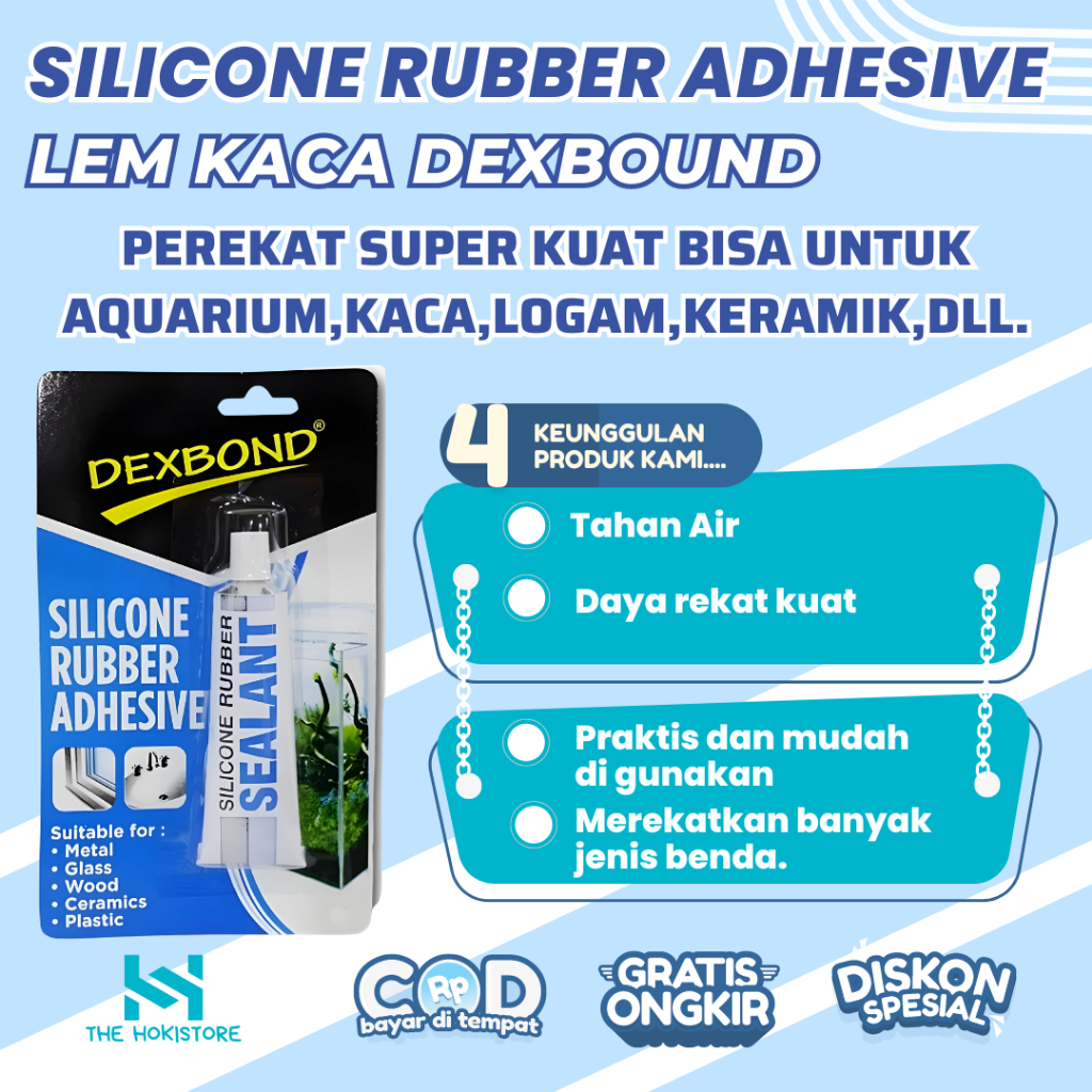 Jual SILICONE RUBBER ADHESIVE lem kaca aquarium gam super lengket kaca ...