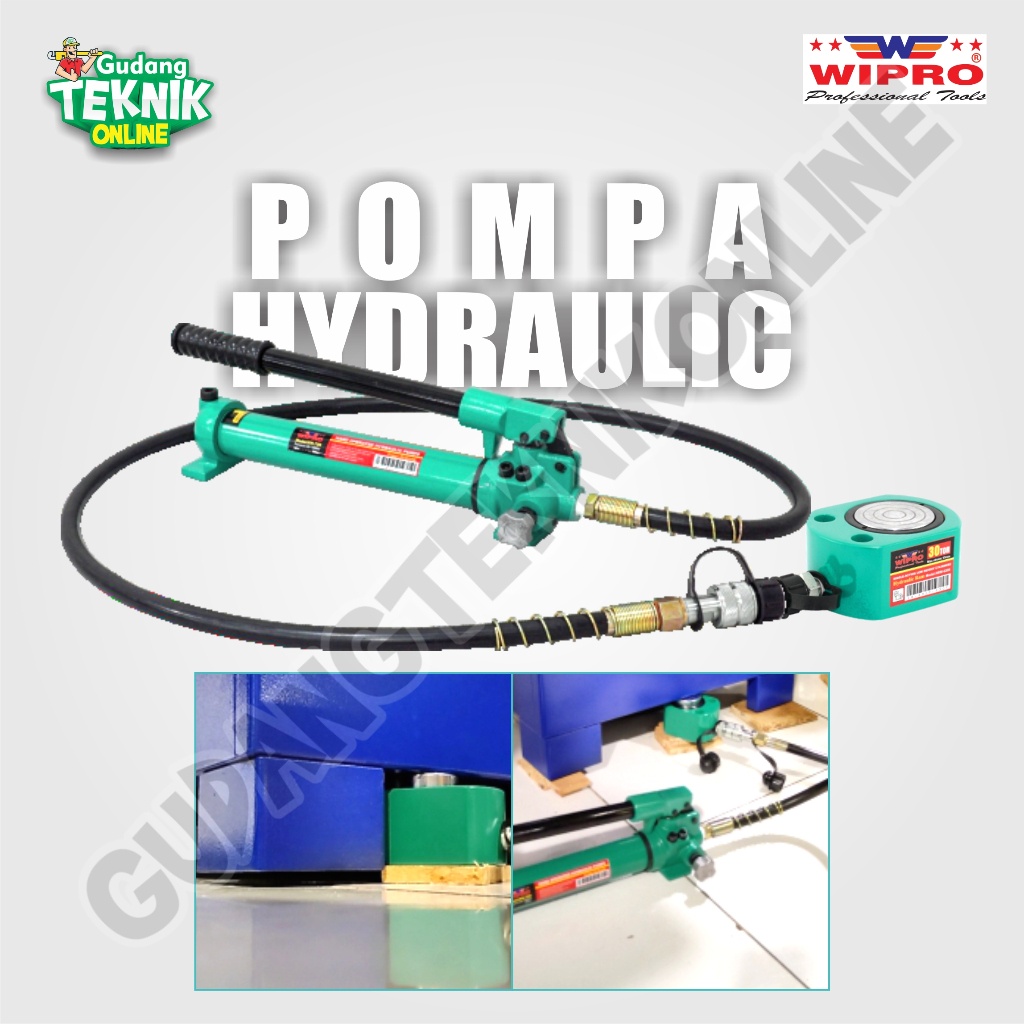 Jual Pompa Hidrolik Manual WIPRO PH800 Hydraulic Ram / Pompa Hydraulic ...