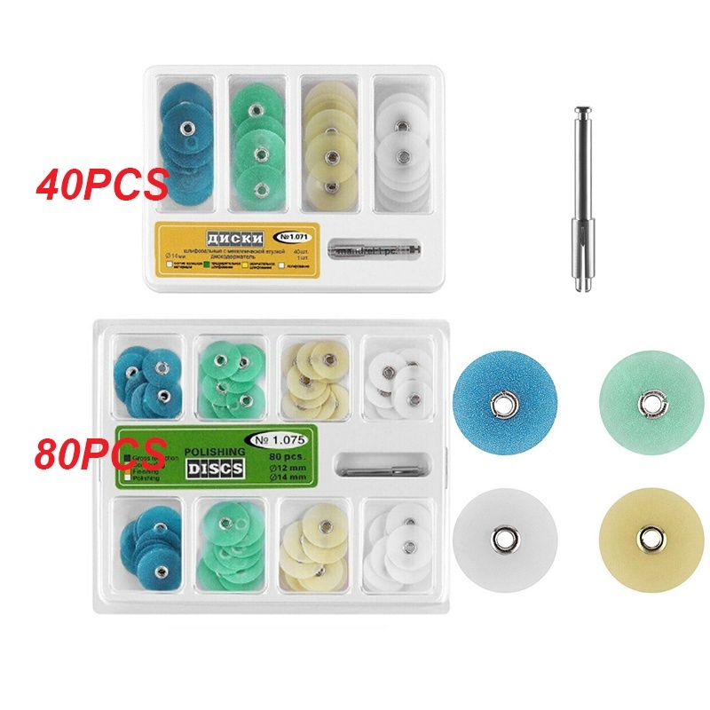 Jual 80pcs/40pcs Dental Composite Polishing Disc Gross Reduction ...