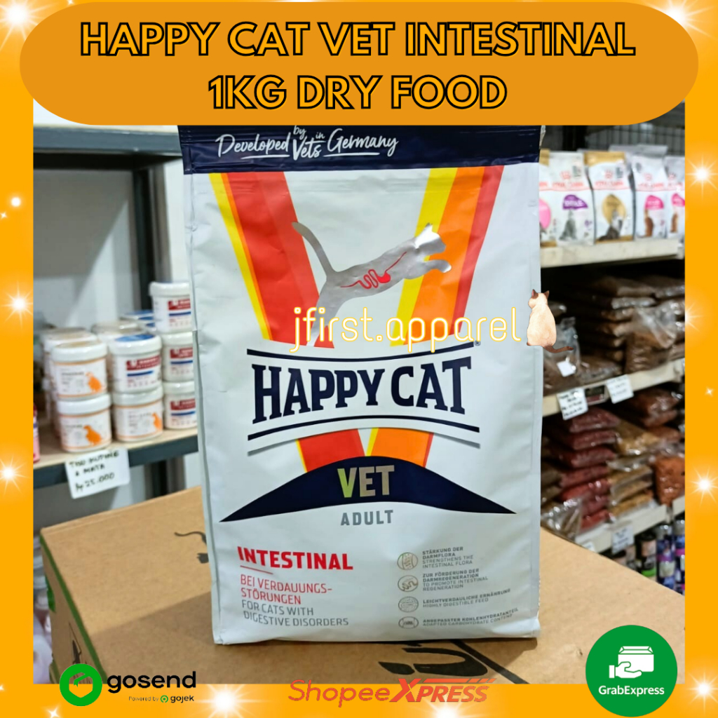 Jual HAPPY CAT VET INTESTINAL 1KG | HAPPY CAT UNTUK DIARE | Shopee ...