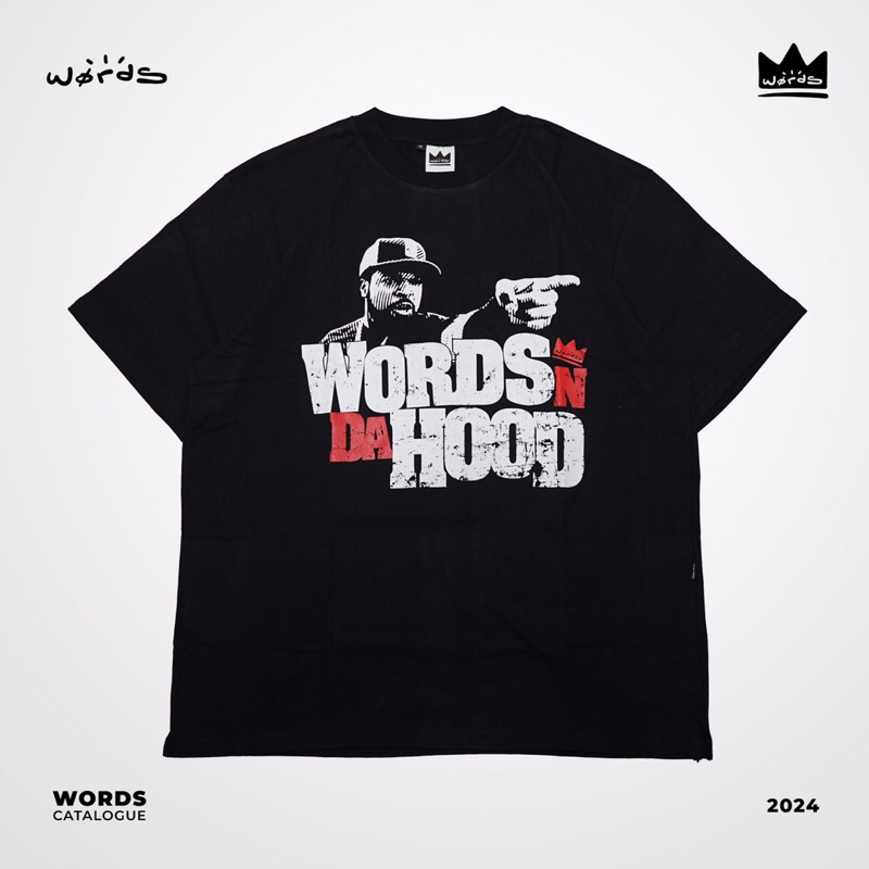 Jual WORDS T-SHIRT (NDAHOOD) | Shopee Indonesia