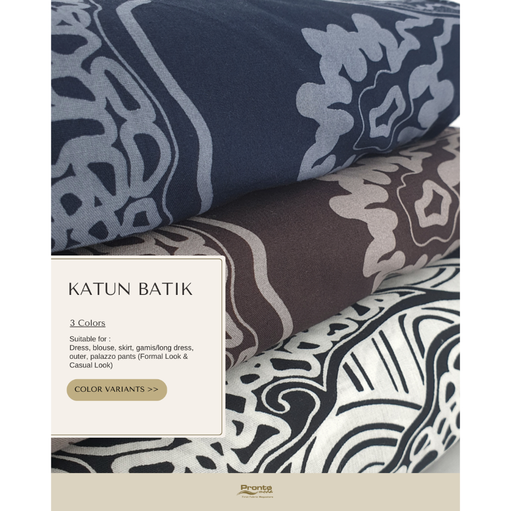 Jual Katun Batik Motif Abstract Series (Pronto Moda) | Shopee Indonesia