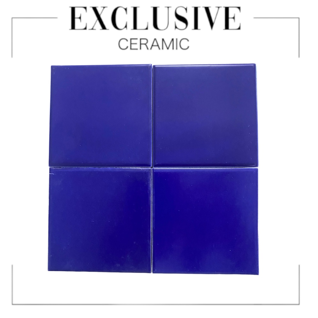 Jual Keramik 10x10 / Keramik 10 x 10 Exclusive Ceramic Blue Keramik ...