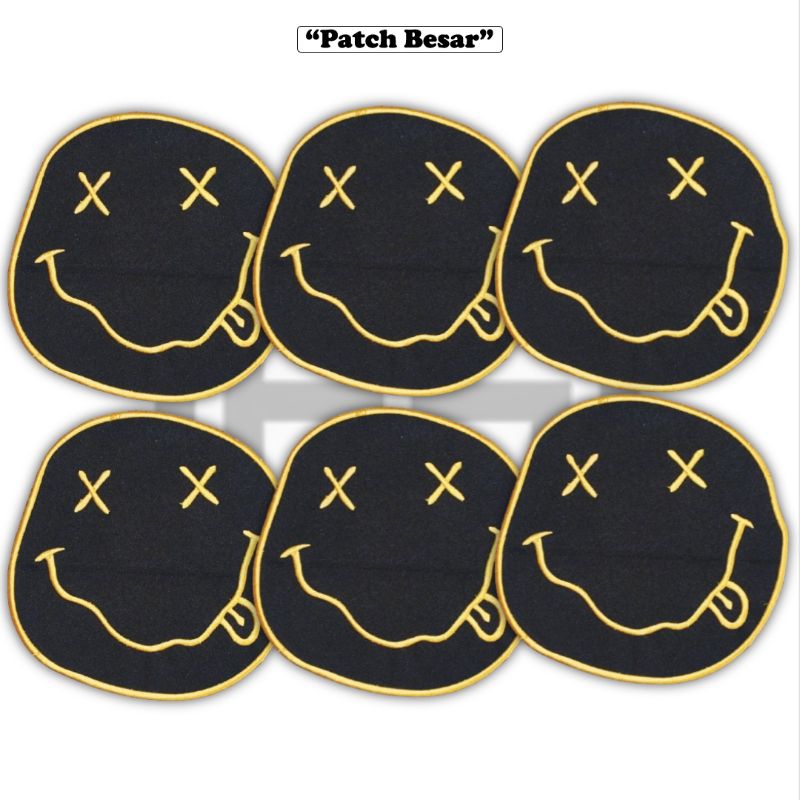 Jual Nirvana Logo Back Patch Bordir Punggung Aksesoris Patch Bordir ...