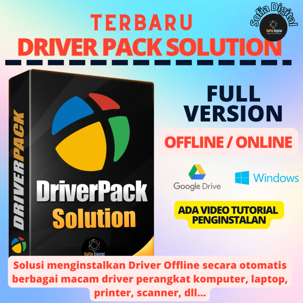 Jual Driver Pack Solution 17.10.14-25000 (Terbaru Update 2025) Offline ...