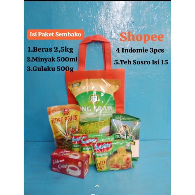 Jual Paket Sembako A 5 Macam | Shopee Indonesia