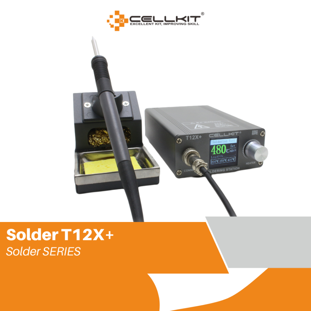 Jual CELLKIT Solder Station Solder Premium T12X+ ORI | Shopee Indonesia