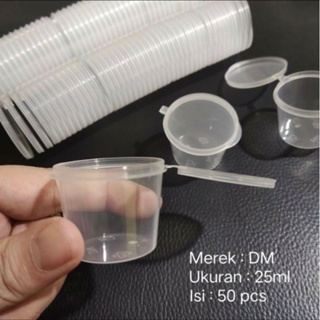 Jual [50 pcs] cup pudding Cup saos | thinwall sauce cup | wadah saos ...