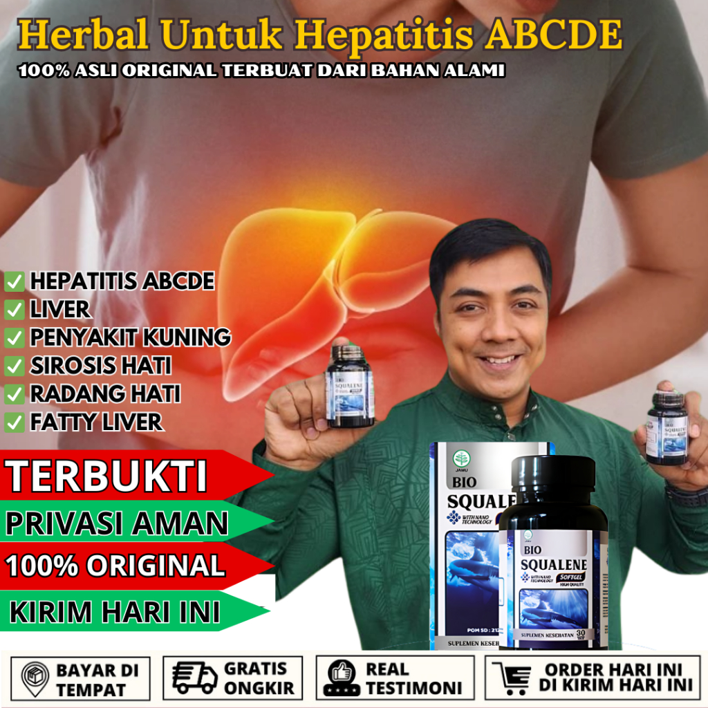 Jual Obat Herbal Hepatitis Hepatitis A B C D E Infeksi Liver Kanker ...