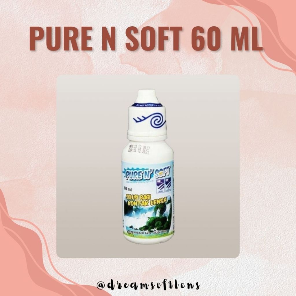 Jual CAIRAN SOFTLENS PURE N SOFT 60ML | Shopee Indonesia