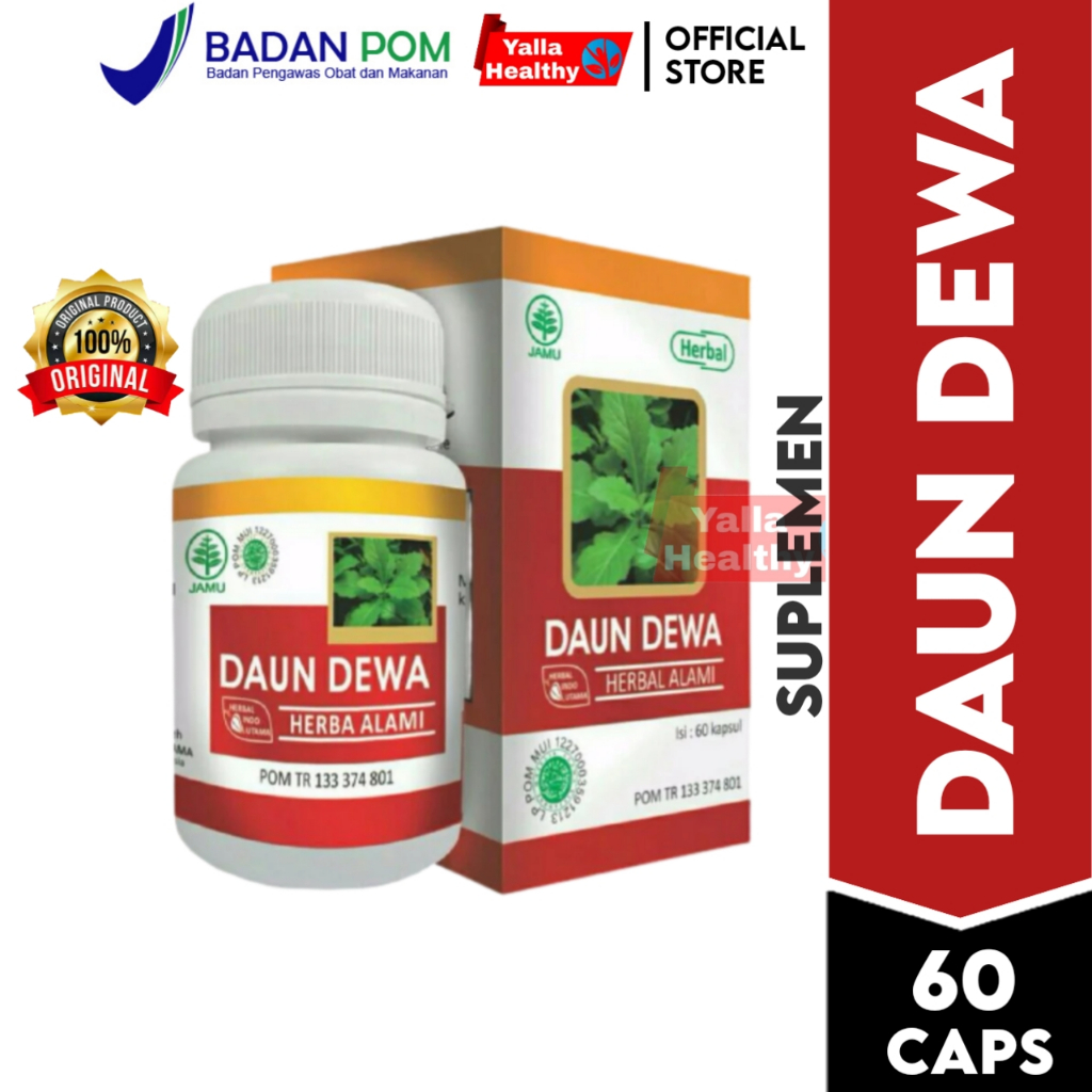 Jual Kapsul Daun Dewa Hiu Obat Herbal TB Paru dan tumor Ganglion, kista ...