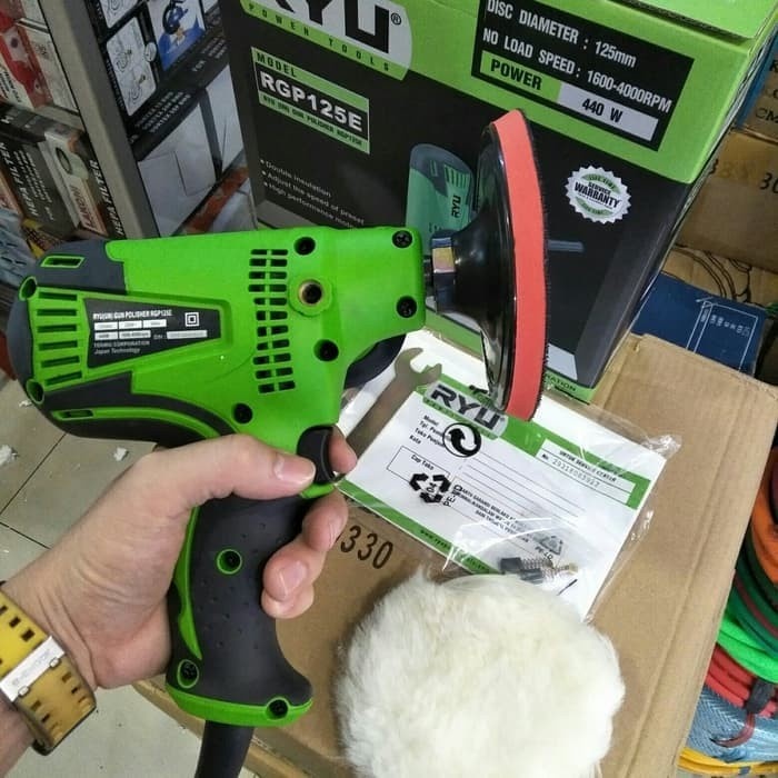 Jual MESIN POLES TEKIRO RYU 5 INCH POLISHER GERINDA MOTOR MOBIL | Shopee Indonesia