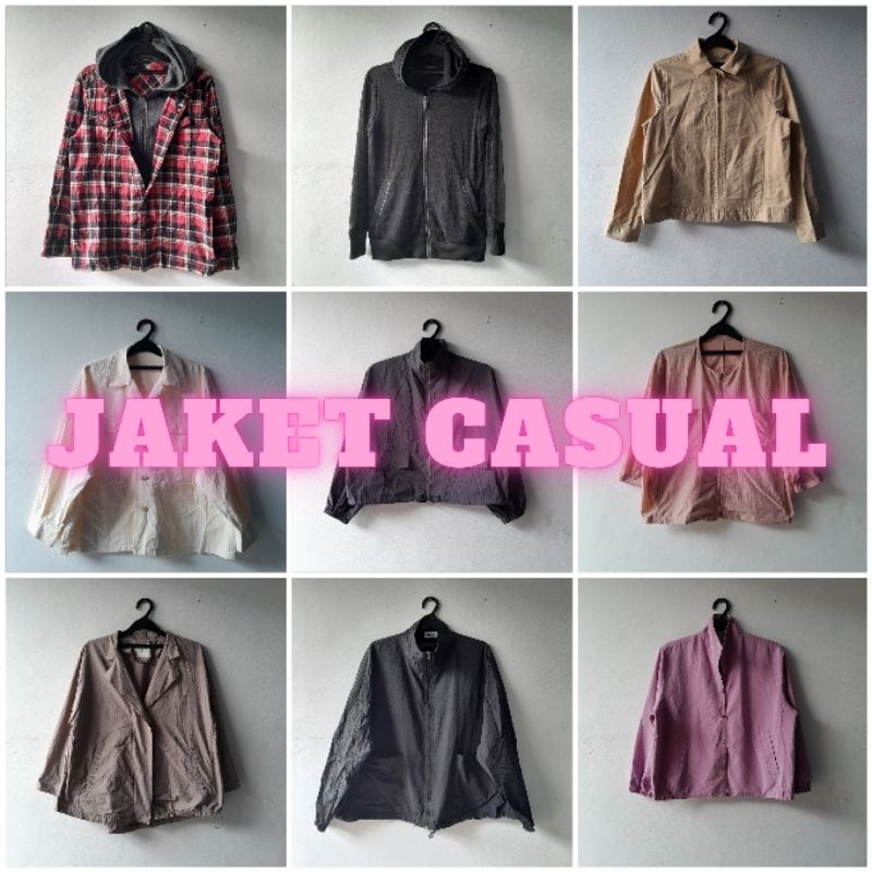 Jual JACKET CEWEK PARKA KOREA BLAZER JEANS CASUAL CARDIGAN PARKA ...