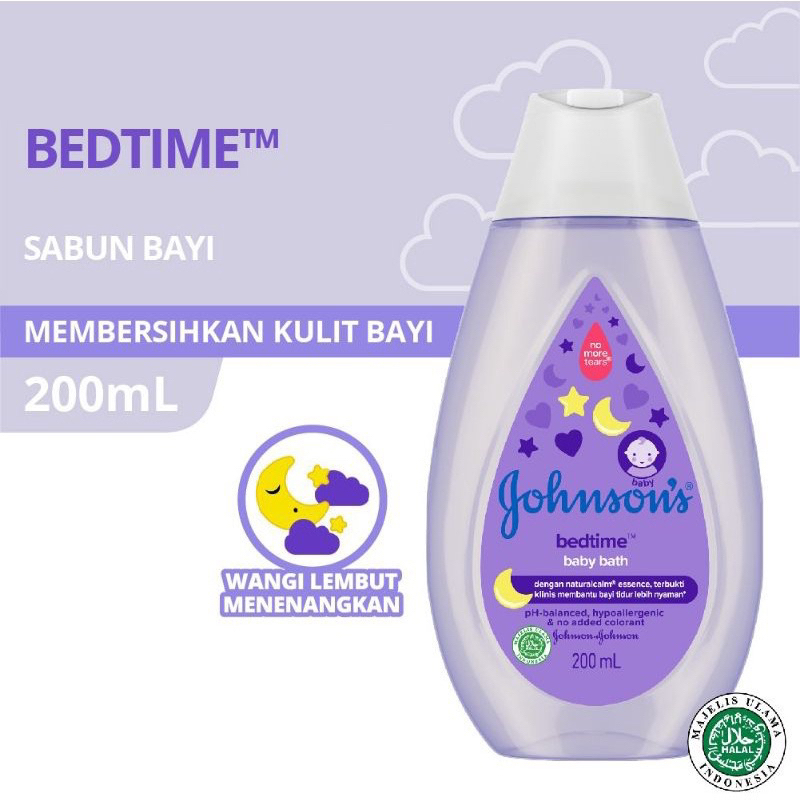 Jual JOHNSONS BABY BATH BEDTIME HAIR&BODY 200ML | Shopee Indonesia