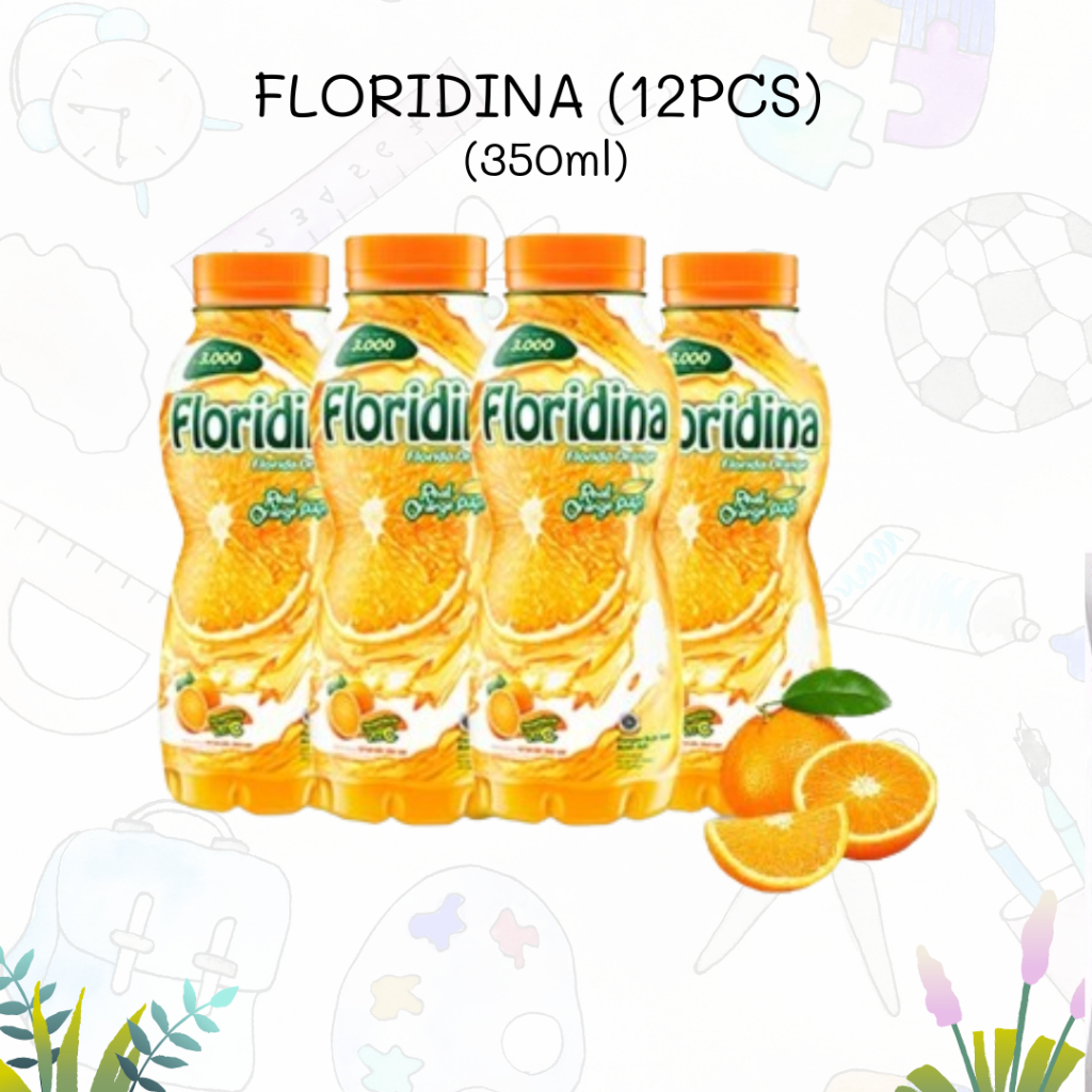 Jual FLORIDINA ORANGE 12x350ml | Shopee Indonesia