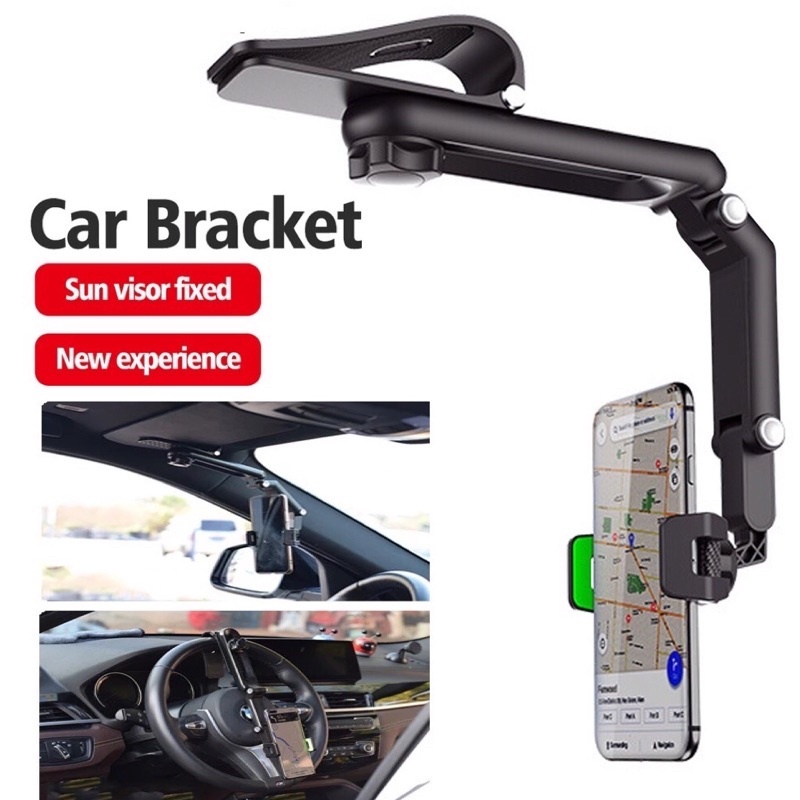 Jual Car mobile bracket sunshade upgrade car phone bracket 1080 ° car ...