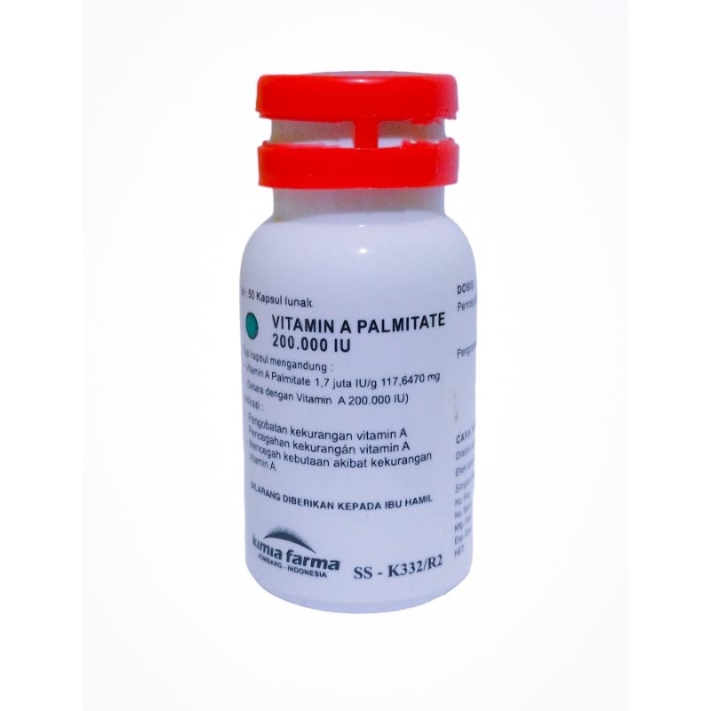 Jual original vitamin A posyandu kapsul merah 200.000 iu | Shopee Indonesia