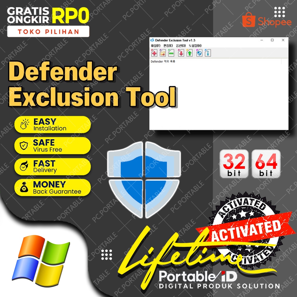 Jual Defender Exclusion Tool - Software Windows | Shopee Indonesia