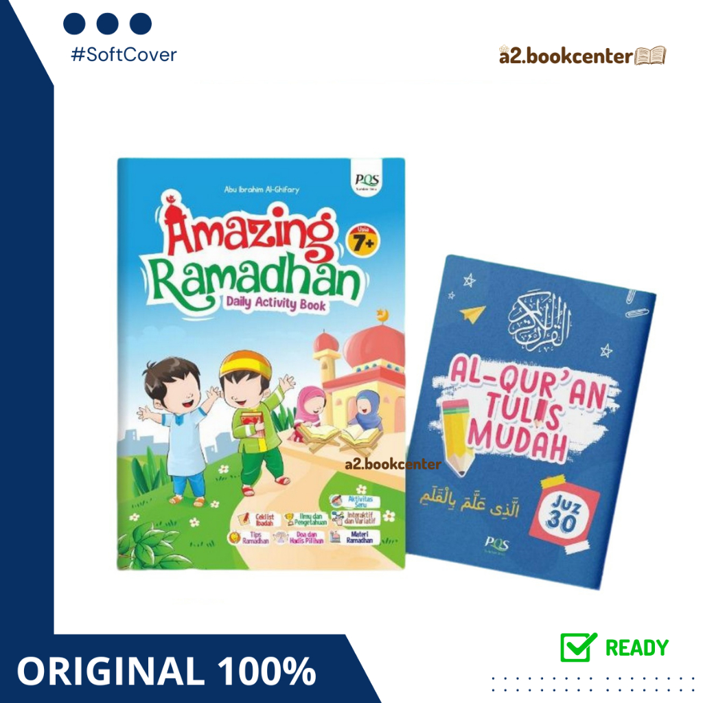 Jual [ABC] READY Amazing Ramadhan Dairy & Activity Book PQS Free Buku ...