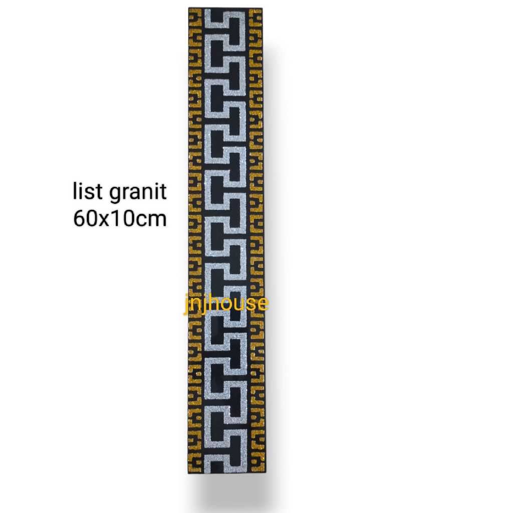 Jual Lis Plin Granit 60x10 Motif Kotak List Granit Plint Hiasan Dinding ...
