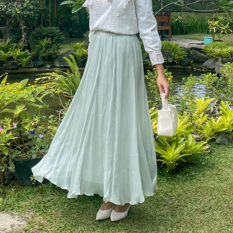 Jual Dostifashion Rubi Skirt (Produk Import BKK) | Rok Lebar Wanita ...