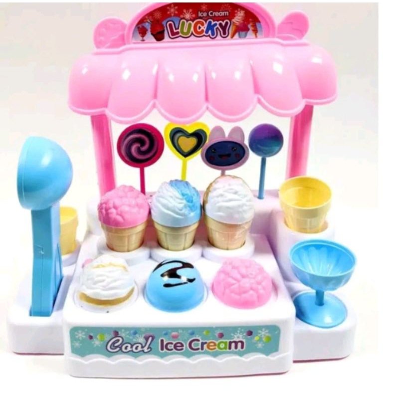 Jual Mainan ice Cream Shop // Mainan es krem Store // Gerobak eskream ...