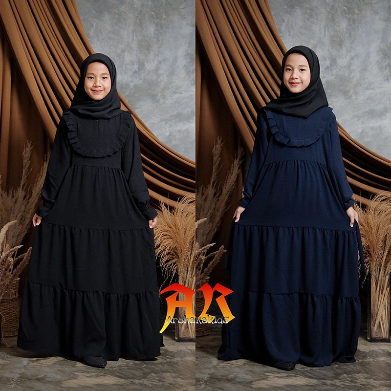 Jual GAMIS cringkle ANAK perempuan 6-16 tahun remaja tanggung fashion ...