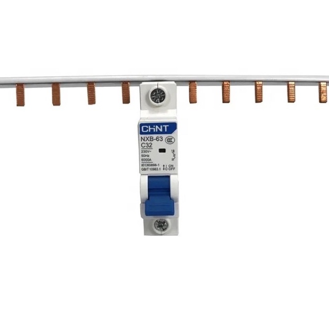 Jual Sale Busbar Copper MCB Jumper 1P 2P 3P 4P Rel Sisir 1 meter ...
