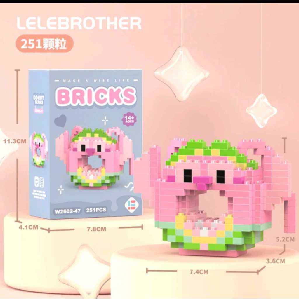 Jual 55JR BRICKS BRICK NANO BLOCK BLOCKS BLOK MAINAN EDUKASI MINI BLOCK ...