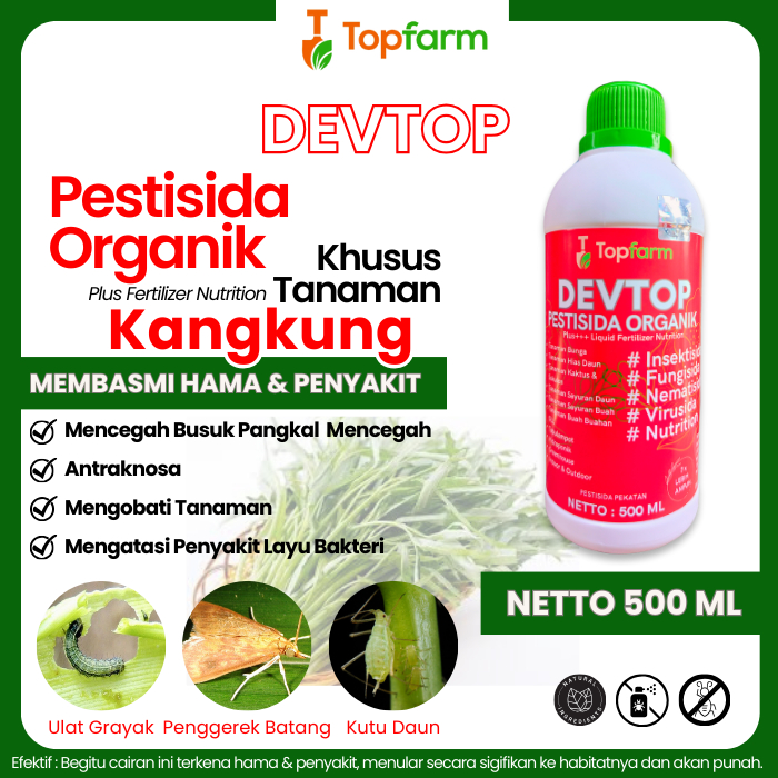 Jual Obat Hama Putih Daun Kangkung / Insektisida Ulat Daun Kangkung ...