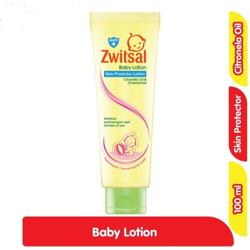 Jual Zwitsal Babyl Skin Protection lotion Citronella & Chamomile tube ...