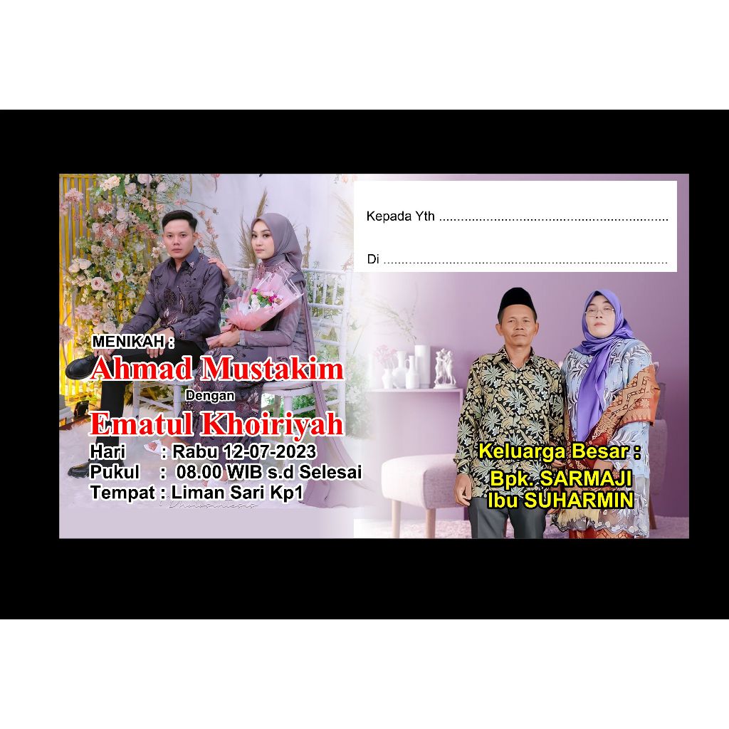 Jual Keplek Punjungan Pakai 2 Foto Berwarna Ukuran 9x5 cm | Shopee ...