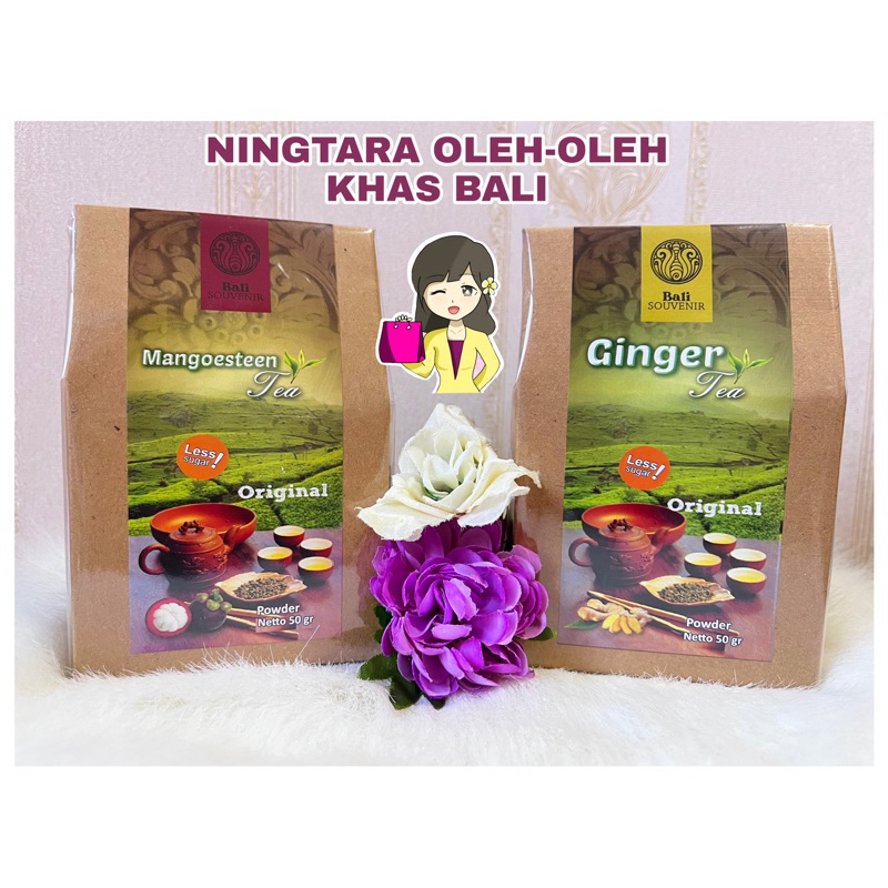 Jual GINGER & MANGOSTEEN TEA BALI SOUVENIR (TEH JAHE & MANGGIS ...